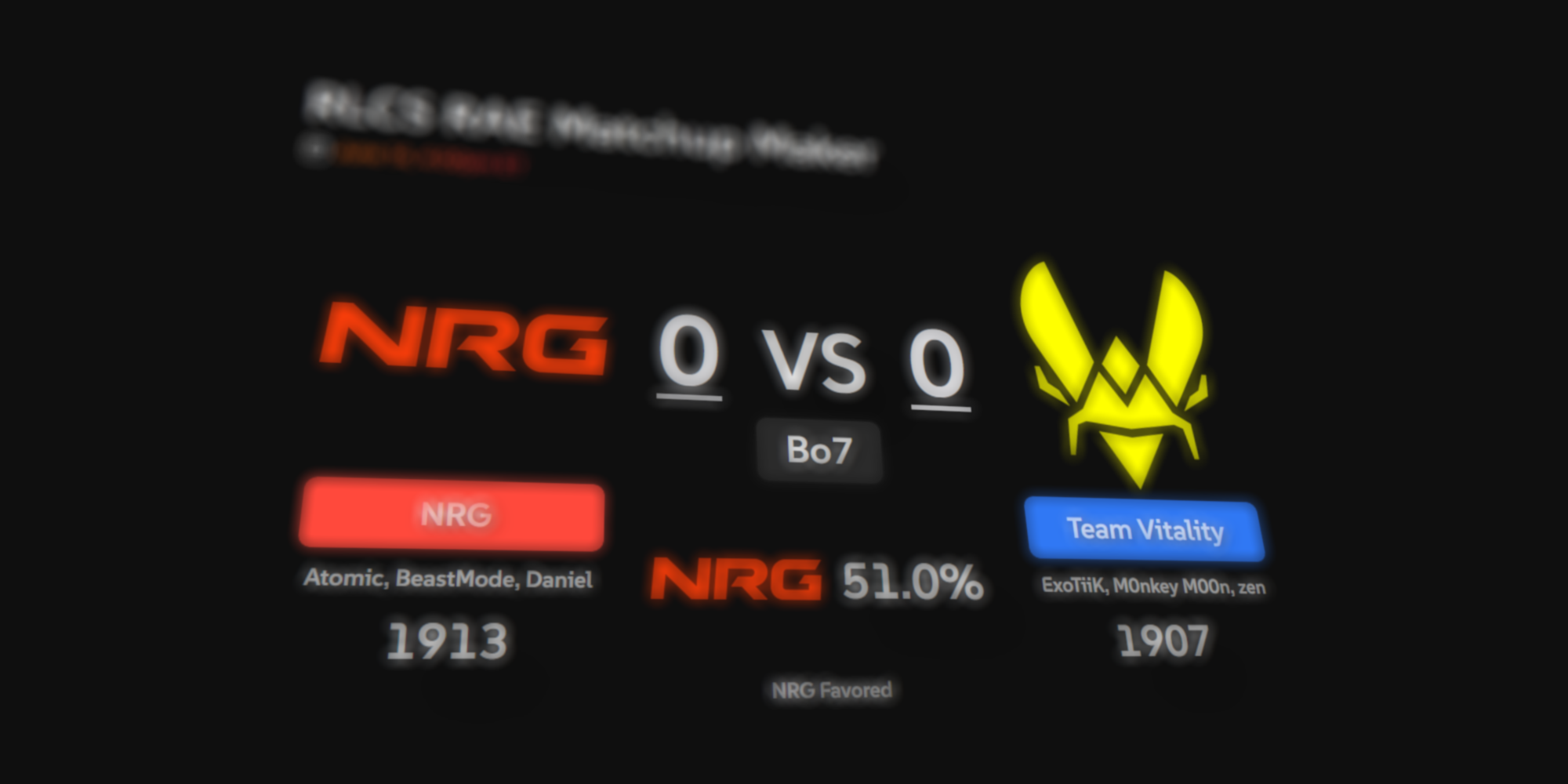 RLCS RAE Matchup Maker